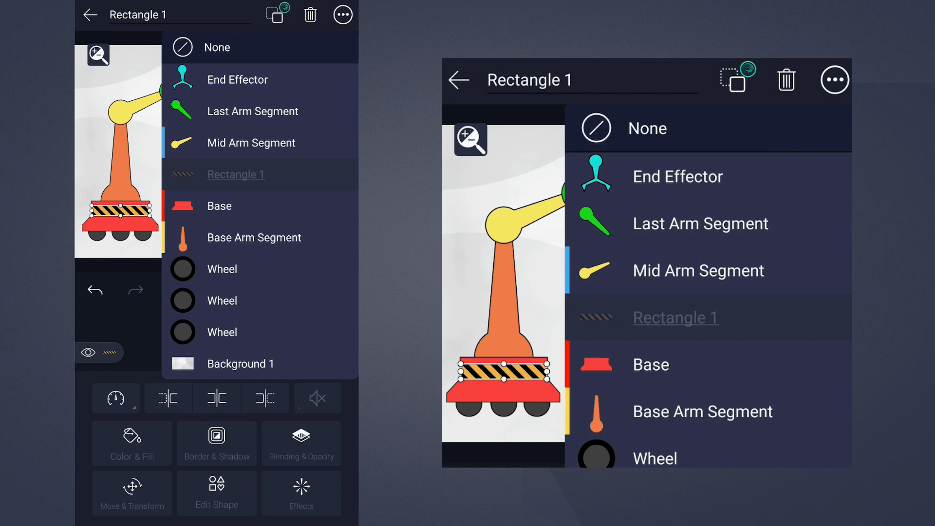 Layer Parenting & Null Objects in Alight Motion